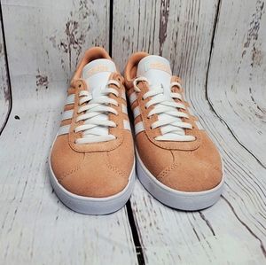 adidas | Shoes | Adidas Vl Court 2 Sneakers Casual Pink | Poshmark